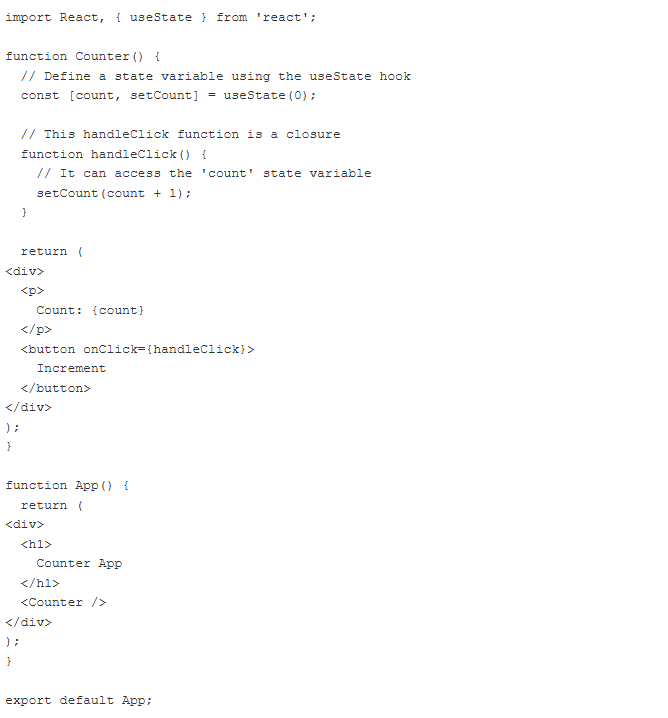 Understanding Closure in javascript