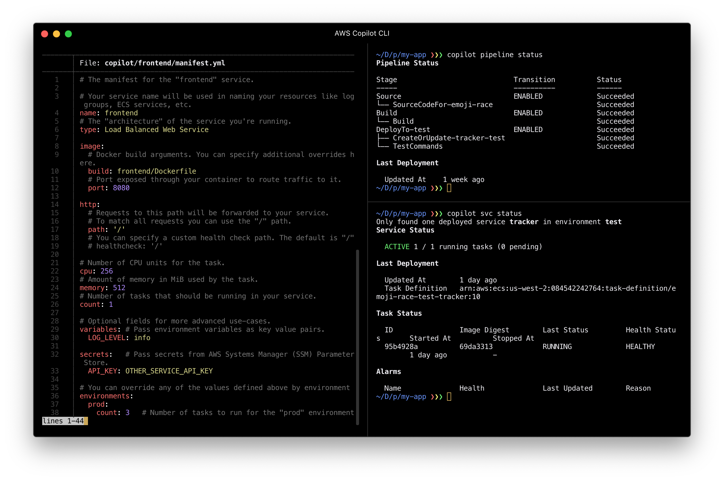 Deploying a Load Balanced Web Service with AWS Copilot CLI and a Custom VPC